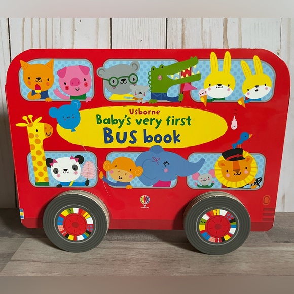 usborne | Toys | New Usborne Babys Very First Bus Book Board Books ...